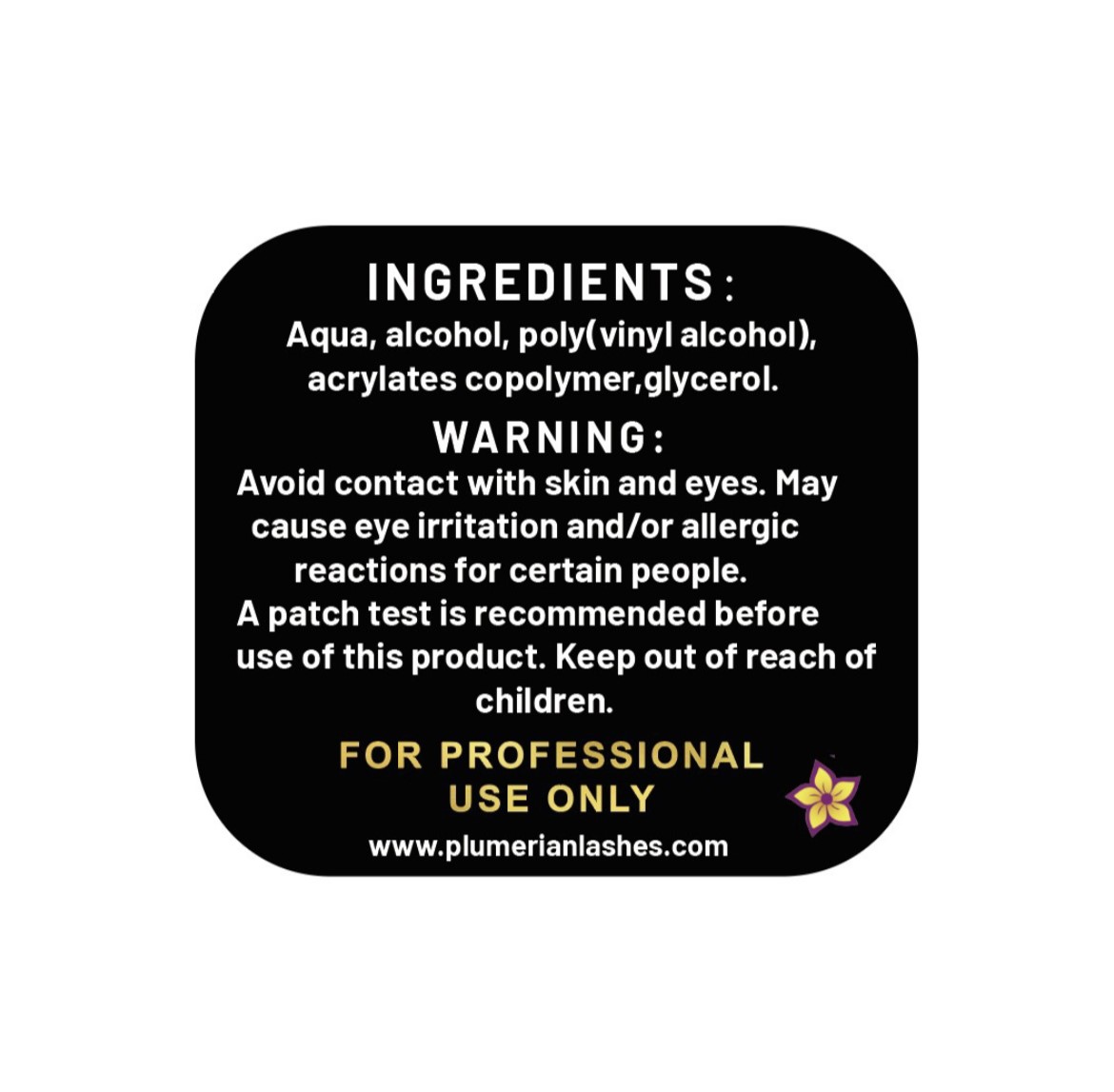 BLACK MAGIC LASH ADHESIVE ~ cyanoacrylate free ⋆ Plumerian