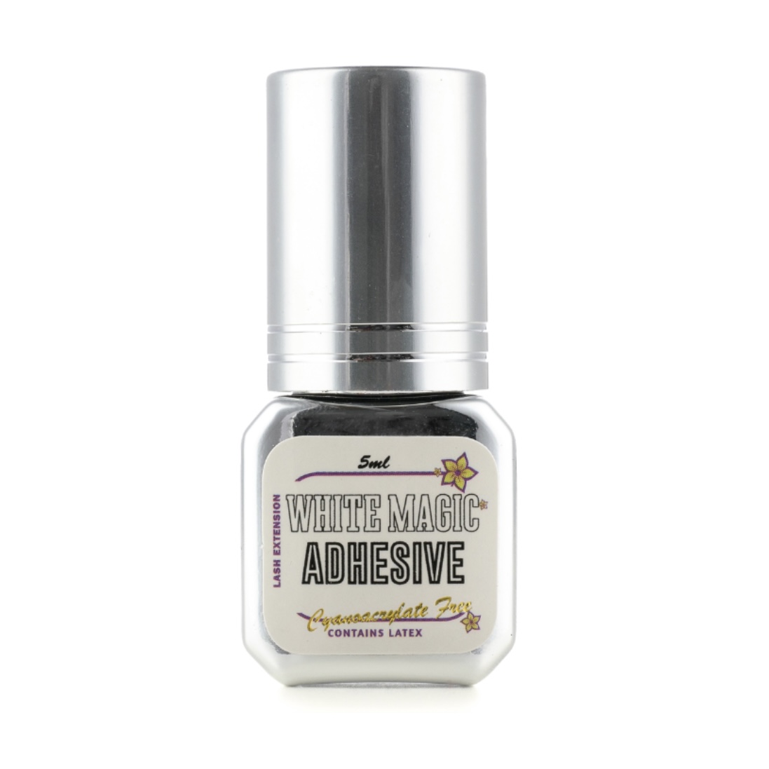 White Magic 5ml Lash Adhesive | Latex Hybrid Glue | Plumerian